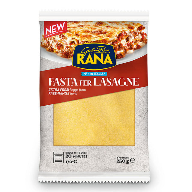 Giovanni Rana Egg Pasta Lasagne Sheets 250g – Foodzone